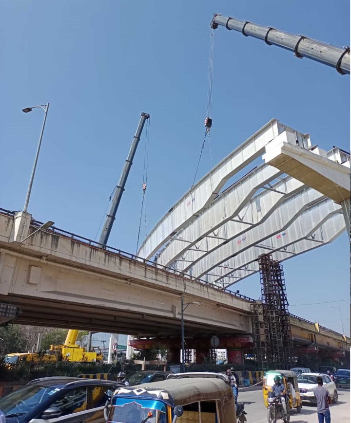 64-METER SPAN FLYOVER – Ramesh Krishna Engineers Pvt Ltd.